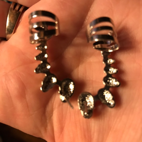 Jewelry | The Cutest Skull Ear Cuffs | Poshmark